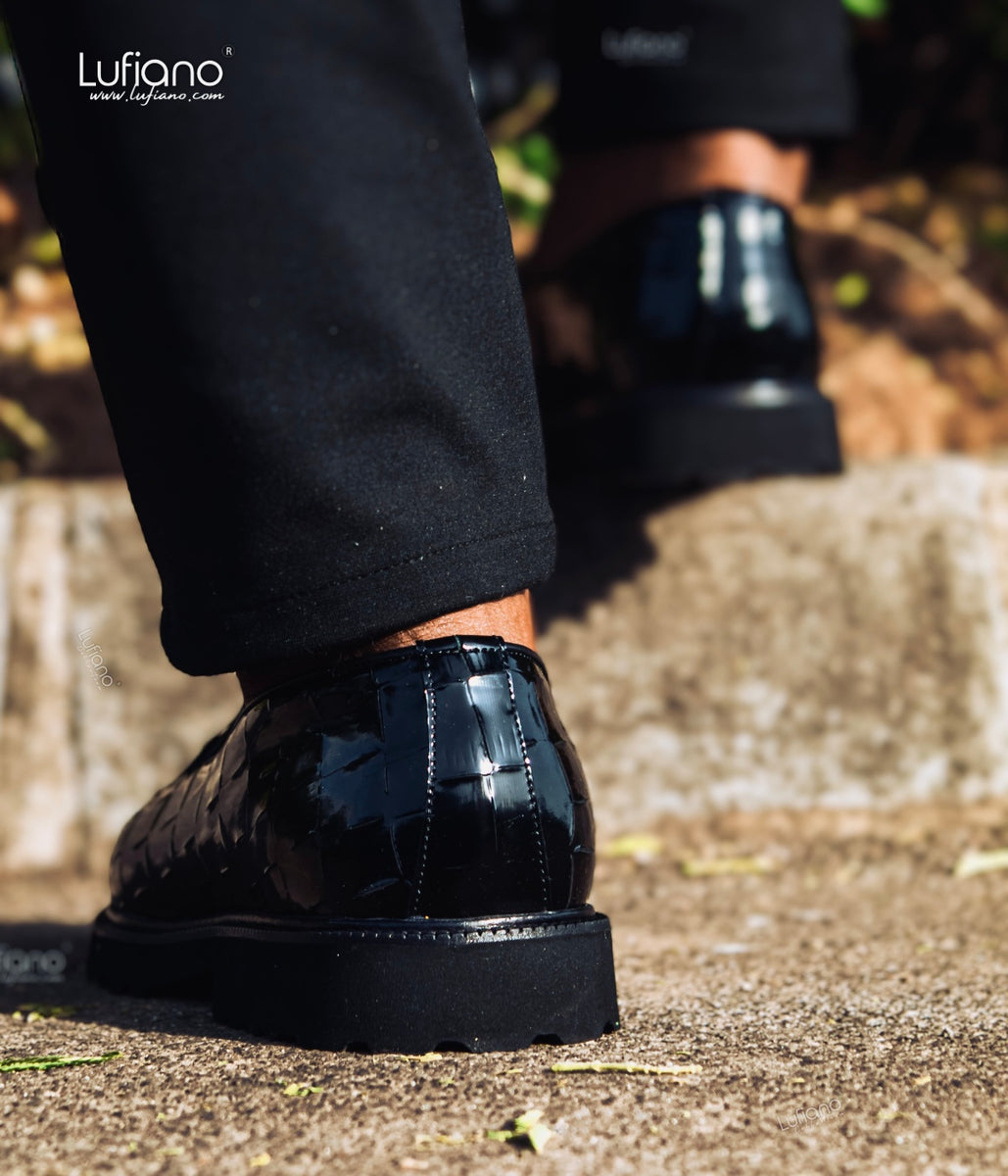 205 - Lufiano Slip On: Black – Lufiano Apparel